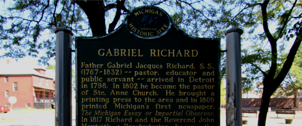 Father Gabriel Richard - Sainte Anne de Detroit