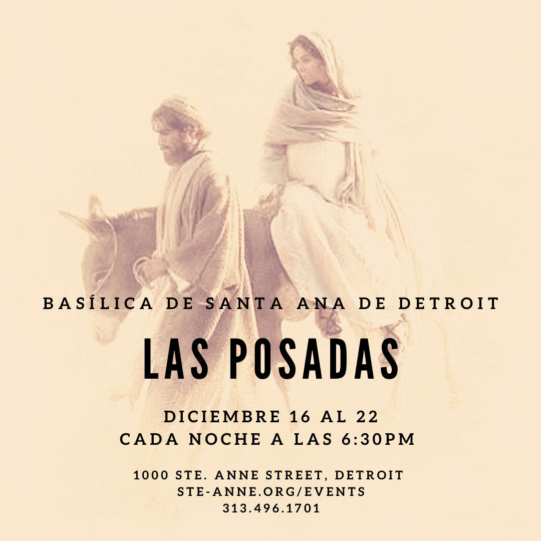 Spanish Las Posada 2021 - Sainte Anne de Detroit